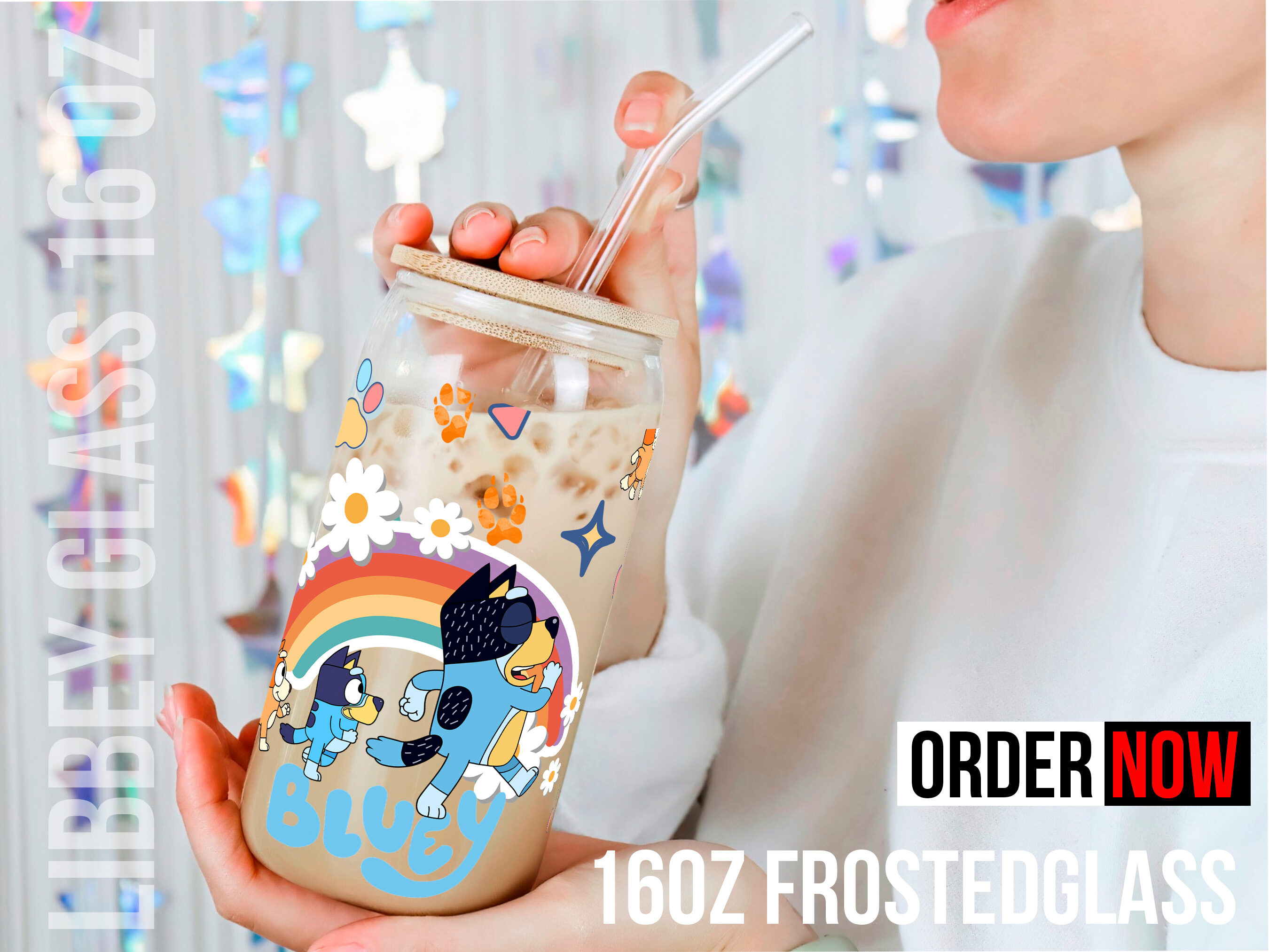 Bluey Bandit Chili M6 Frosted Glass - Caja de Vectores